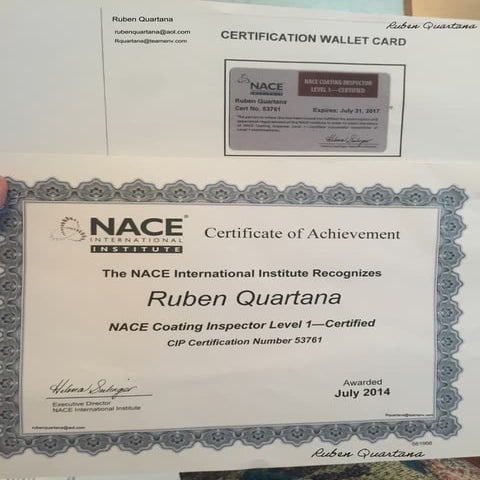 NACE Certified #53761 | PDF