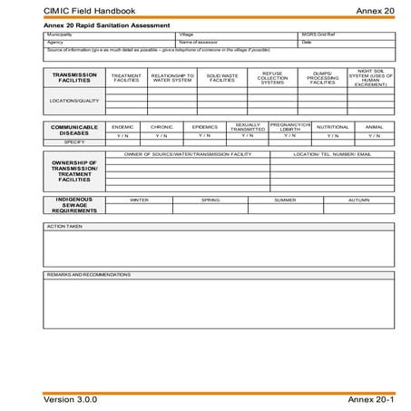 Cfhb annex 20 rapid sanitation assessment-vers0.1 | DOCX