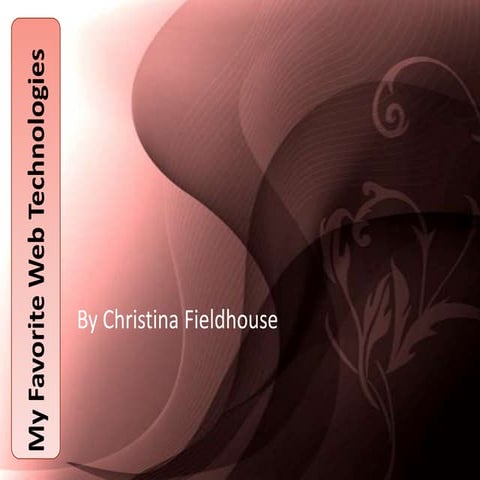 Cfieldhouse slideshare | PPTX | Internet | Computing