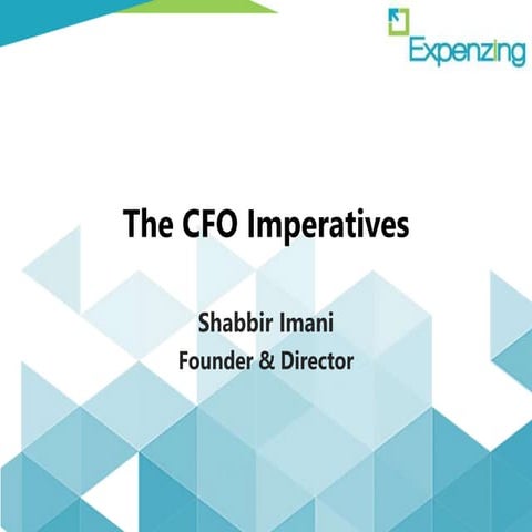 The CFO Imperatives | PPT