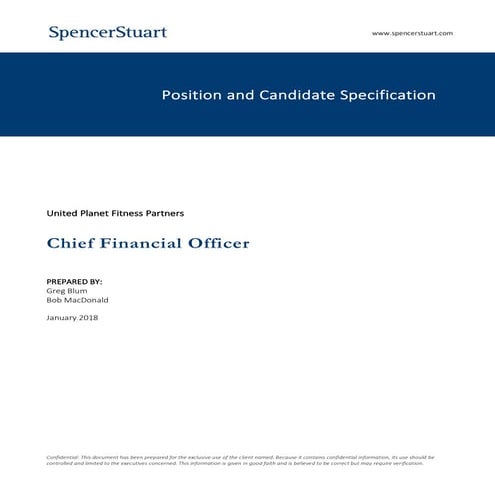 CFO Spec United PF Feb 2018 | PDF