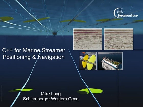 Marine Seismic Streamer Positioning--p294 | PPT