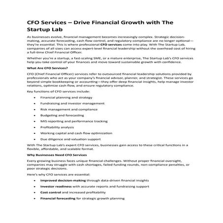 CFO Services – Drive Financial Growth with The Startup Lab.pdf