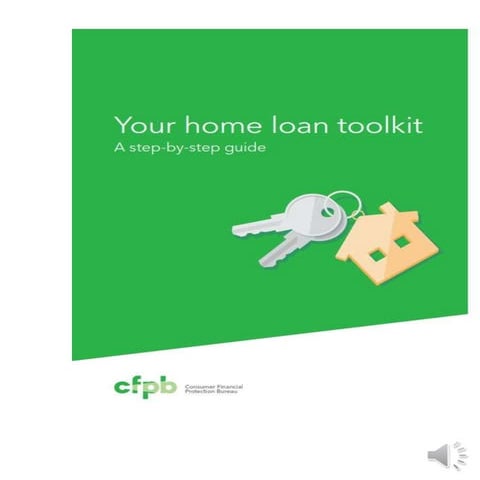 Cfpb mandatory home loan toolkit narrated | PPTX