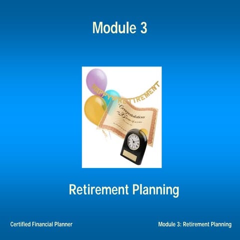 Retirement Planning | PDF