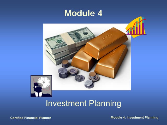 An introduction to investment | PPT | Stocks and Bonds | Personal Investing