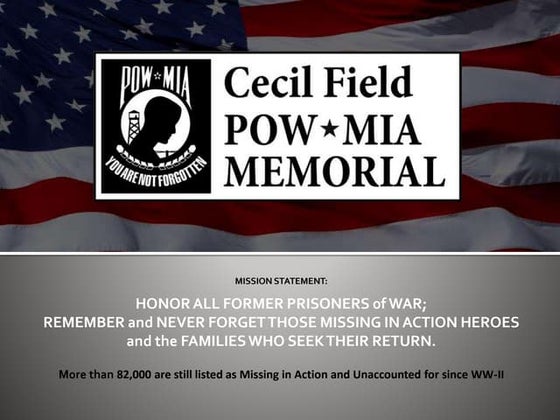 Cecil Field POW/MIA Presentation | PPTX