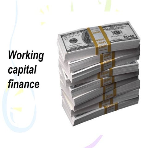 working capital financing:-Tandon committee | PPTX