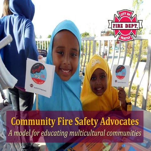 Community Fire Safety Advocates | PPTX