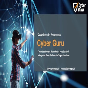 Cyber Guru Overview - it v1 | PDF | Internet Safety | Parenting