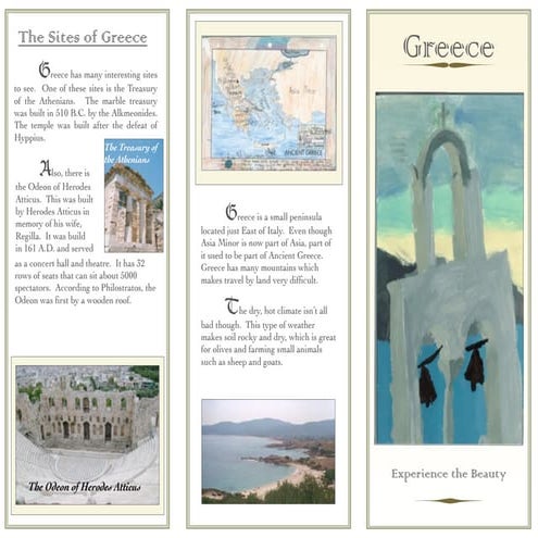 Ck greece brochure | PDF