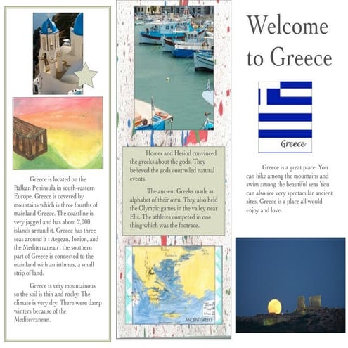 Greece brochure a | PDF