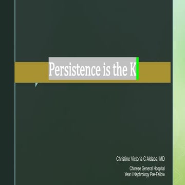 Persistence is K approach to hypokalemia.pptx | Blood Disorders ...