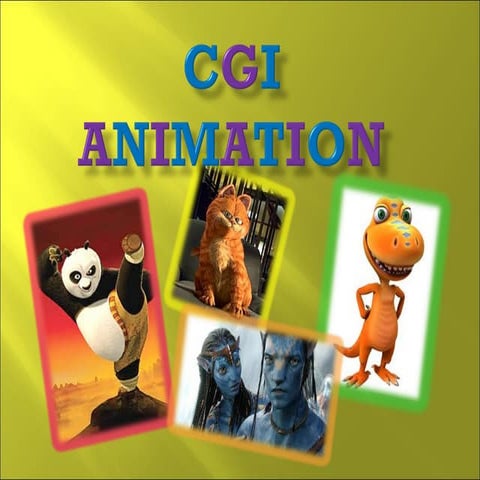 CGI Animation | PPT