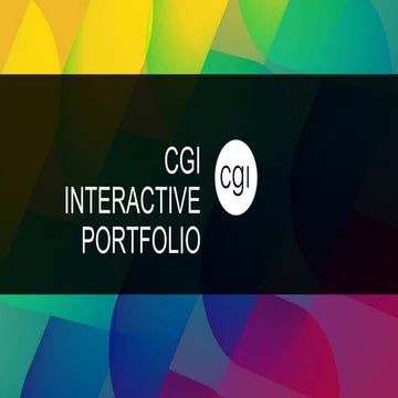 CGI Interactive Capabilities 2017 | PPTX