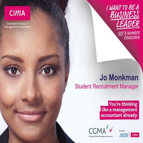 Chartered Institute of Management Accountants recruitment - Jo Monkman ...