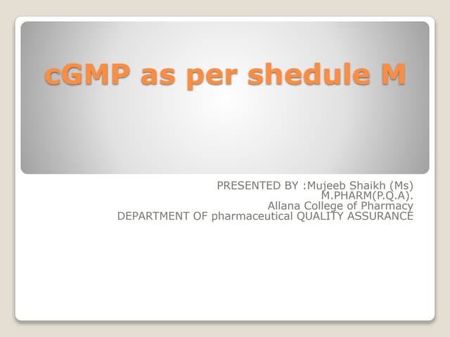 cGMP. | PPTX
