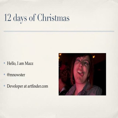 12 days of Christmas | PPT
