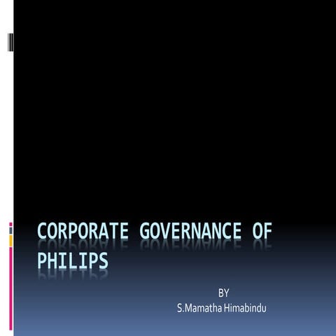 Cg of philips | PPTX