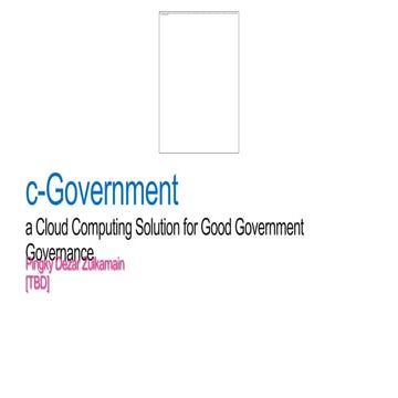 c-Government [Draft so much] | PPT