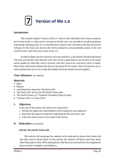 Cgp grade 12 module 2-edited | PDF