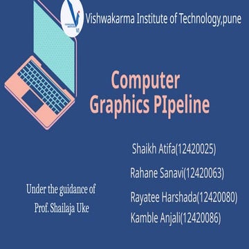 Computer Graphicsppt Graphics Pipelinepptx 