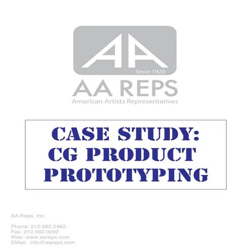 CG Prototyping Case Study | PDF