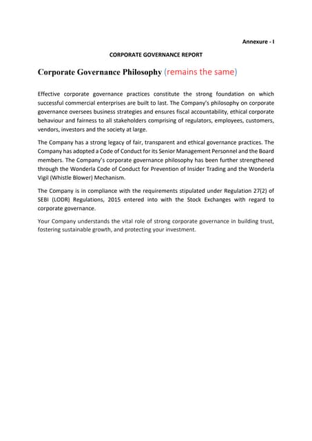 Naresh Chandra Committee Report and data | PDF