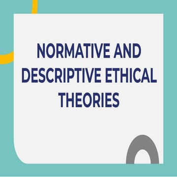 Types of Morality in ethics and human philosophy | PPTX