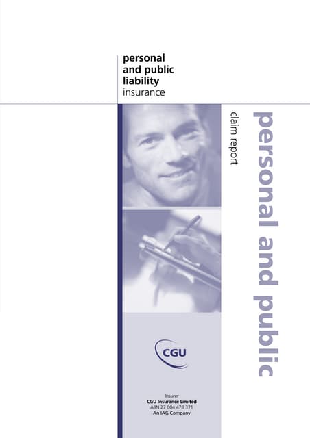 QBE Liability Claim Form | PDF