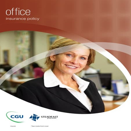 CGU Padlock PDS (Product Disclosure Statement / Policy Wording) | PDF