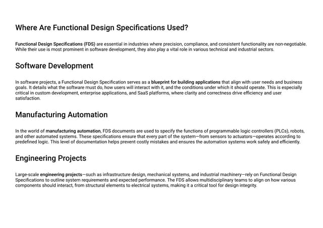 Design Of Industrial Automation Functional Specifications For Plcs Dcss And Scada Systems Ppt