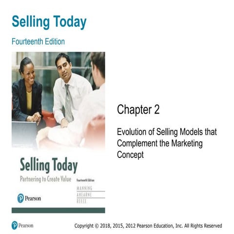 Evolution of Selling Models that Complement the Marketing Concept | PPTX