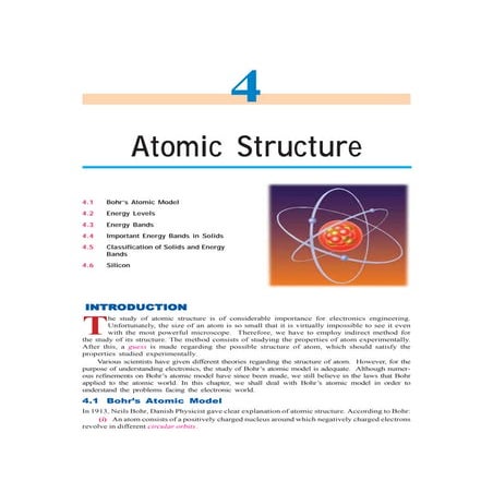 Ch 04 atomic structure | PDF