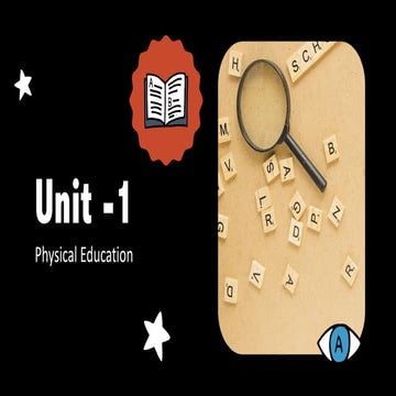 physical education class 12 chapter 1 st thomas | PPTX