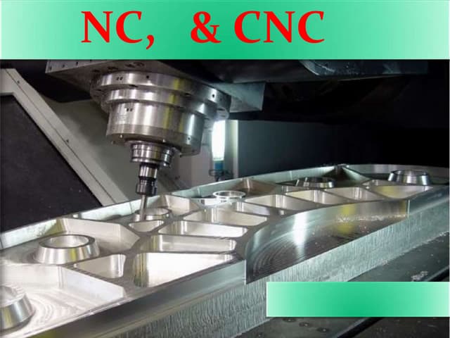 NC, CNC & DNC Machine | PPTX
