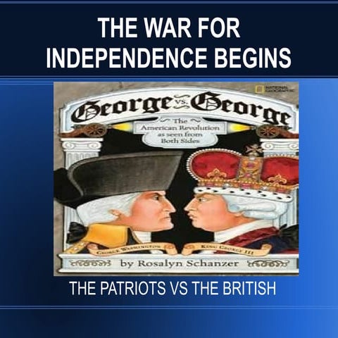 Ch.6 the war for independence begins | PPT