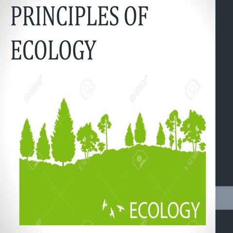 Principles of Ecology | PPTX | Biological Sciences | Science
