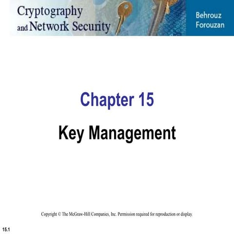 ch-15 Key-Management IN CNS STUDENTSASEE | PPT