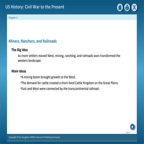 Ch.3 americans move west | PPT