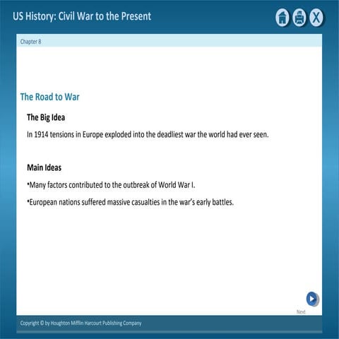 Ch.8 world war i | PPT | Death, Injury, or Military Conflict ...