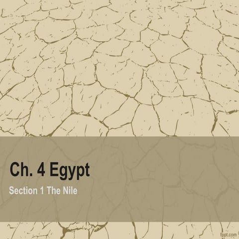 Ch. 4 Ancient Egypt | PPT