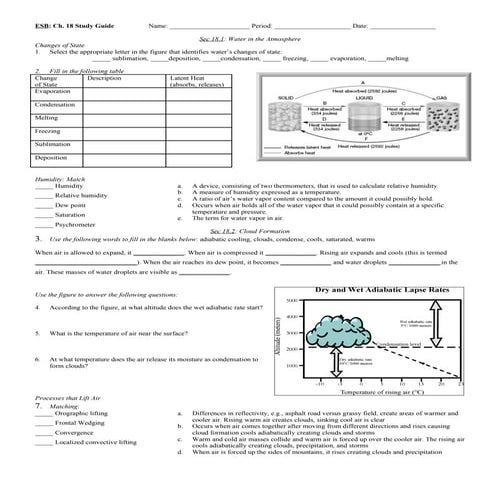 Ch. 18 Study Guide 2009 | DOC