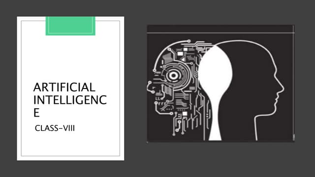 Domains of Artificial Intelligence | PPTX