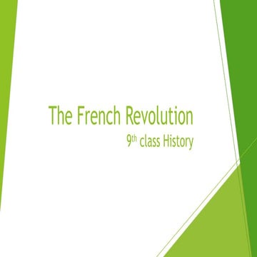 History Ch 1 The French Revolution 1.pptx