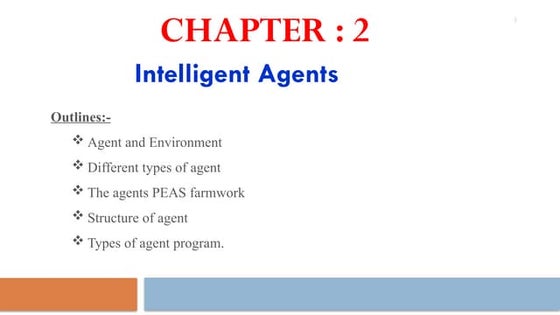 Structure of agents | PPT