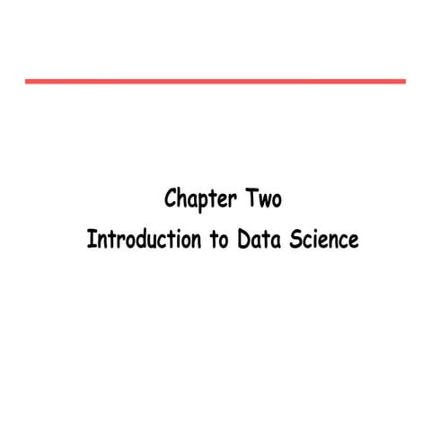 Chapter 2.pptx emerging technology data science | PPTX