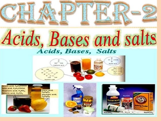 Presentation Grade-7 Acid and Base .pptx | Chemistry | Science