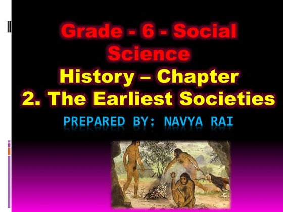 6th std 1. when, where and how | PPT
