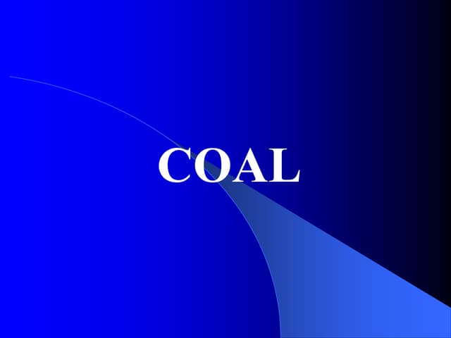 Analysis Of Coal Proximate Analysis Of Coal Pptx
